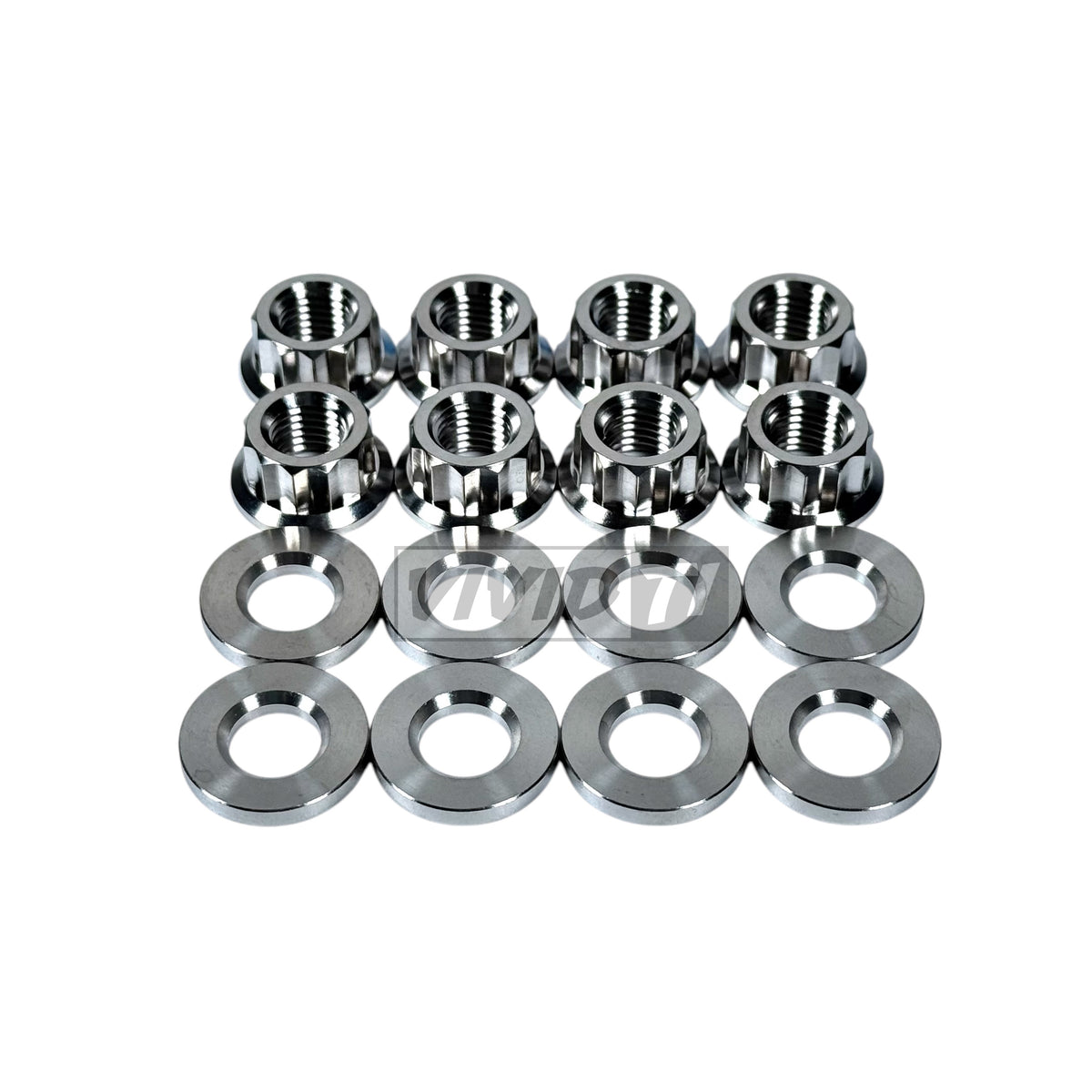DA/DC/EF/EG Chassis - F&R Upper Strut & Shock Titanium Hardware Kit ...