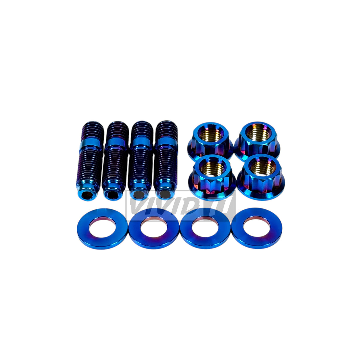 M10 - 1.5 Titanium Turbo to Manifold Stud Kit – VividTi